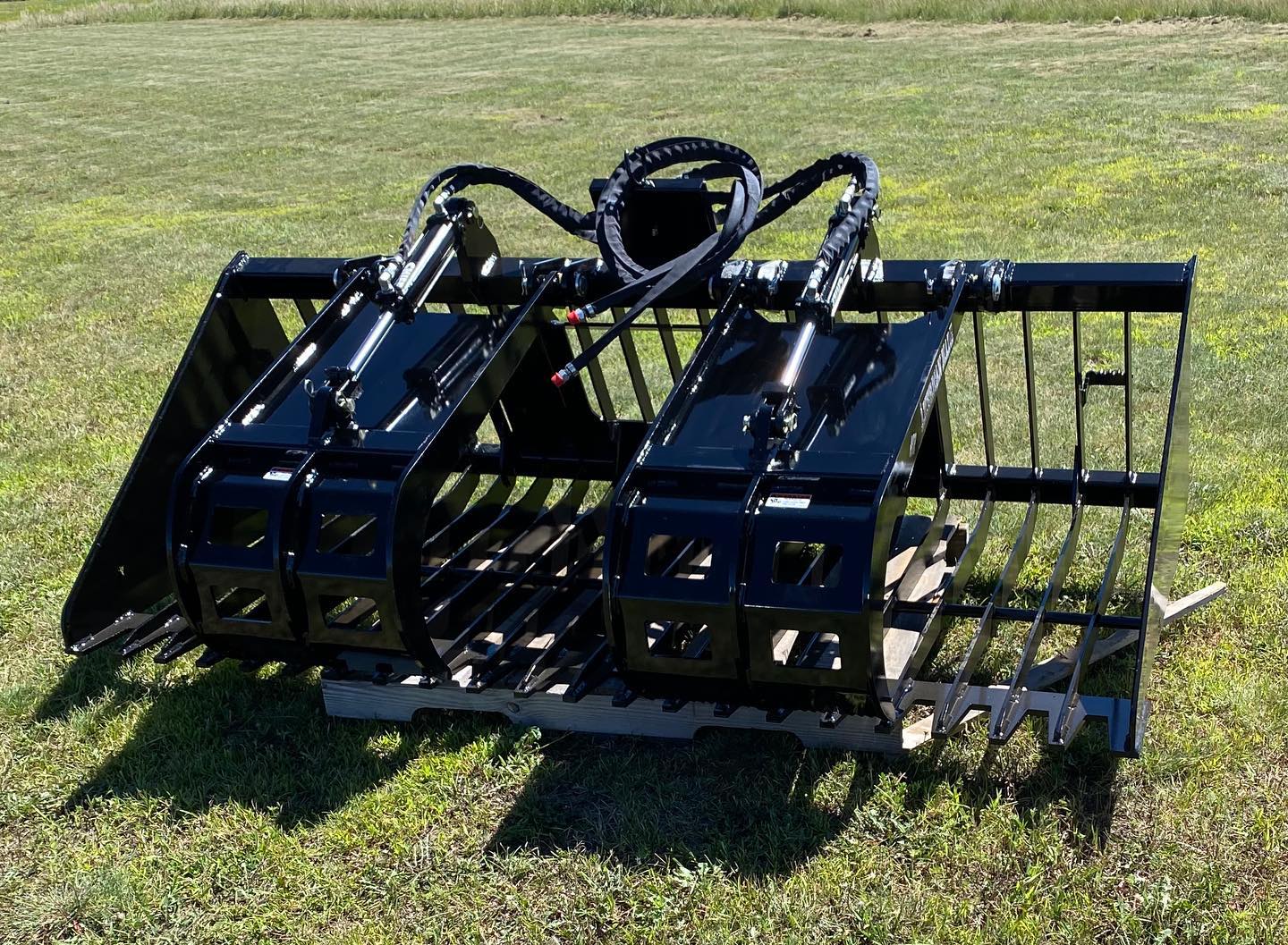 Standard Firewood Grapple — Top Dog Attachments