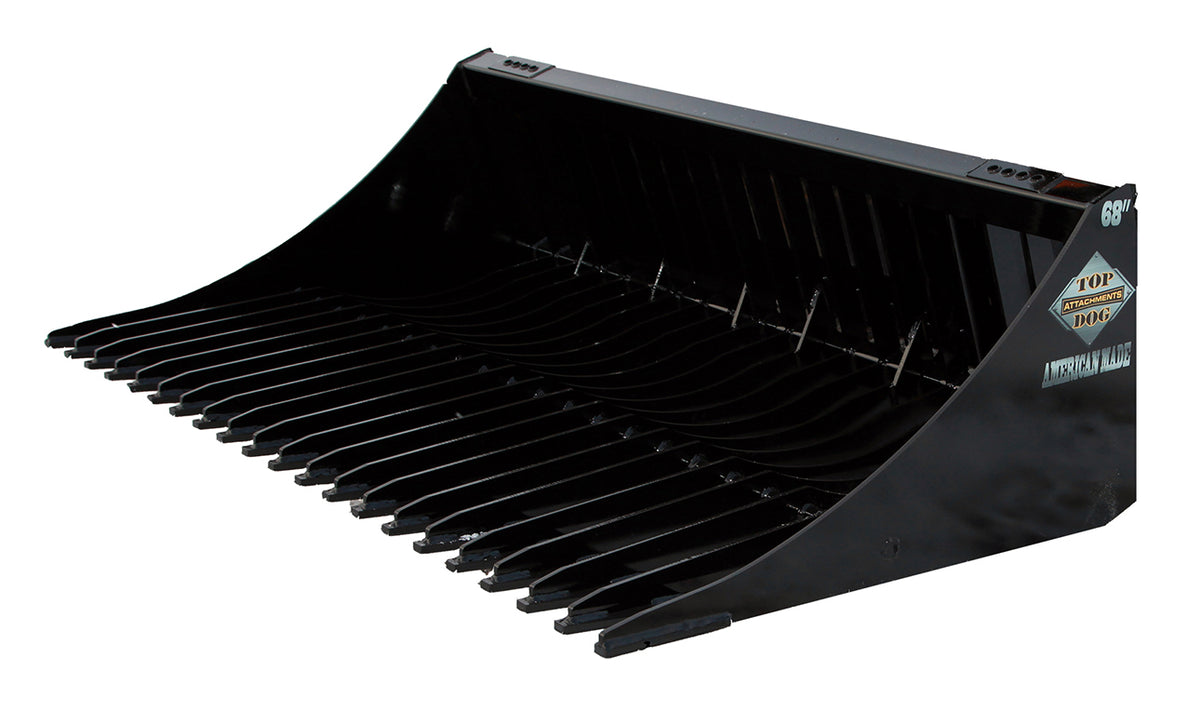 Skid Steer Rock Bucket — Top Dog Attachments