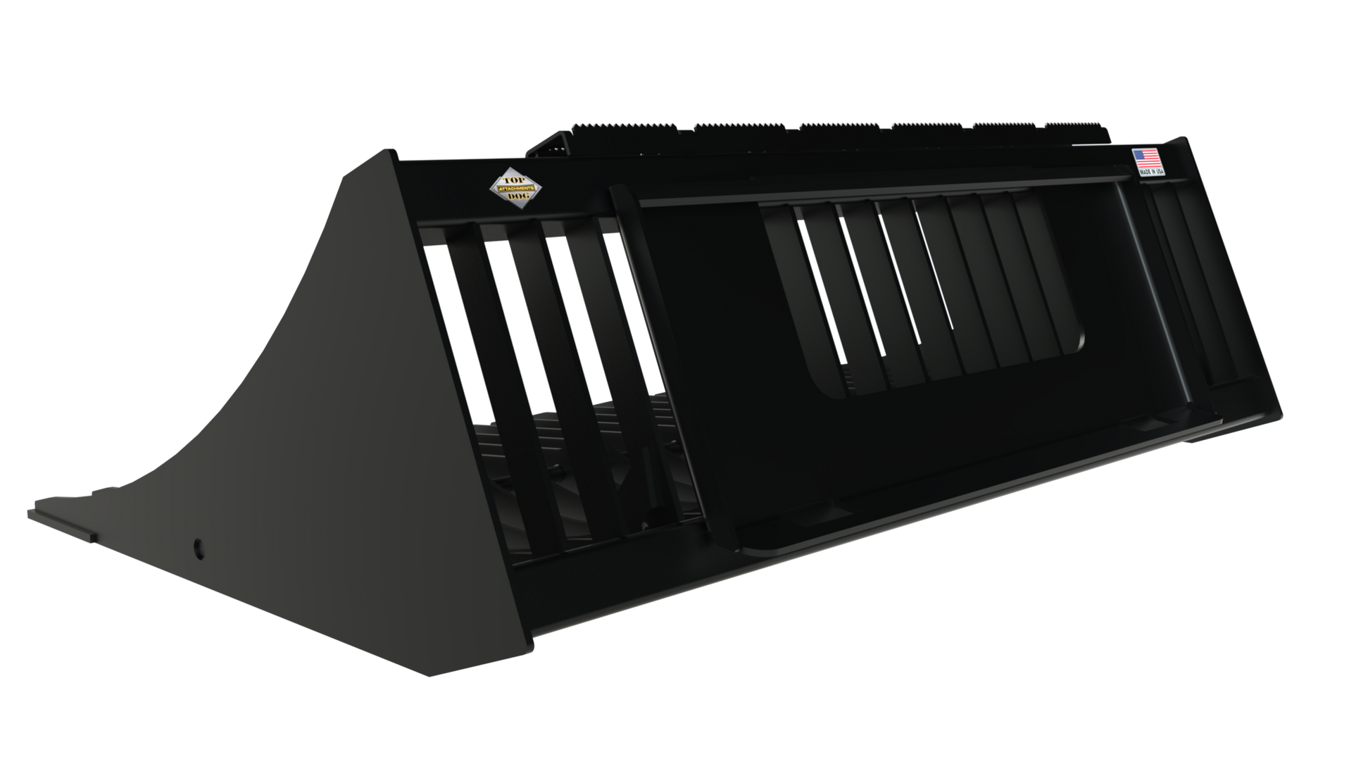 Skid Steer Rock Bucket — Top Dog Attachments